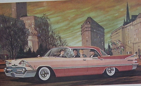 1959 Dodge Magazine Print Page Advertising Classy Automobile | Etsy