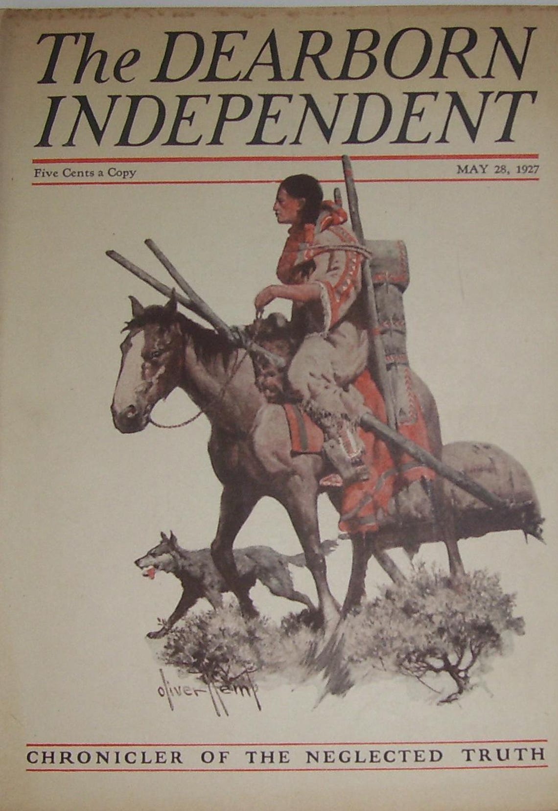 Vintage Magazine the Dearborn Independent May 28th, 1927/ Chronicler of ...
