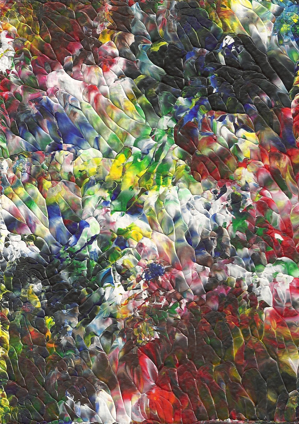 Fine Art Dahlia Delight Original Acrylic Original Painting - Etsy