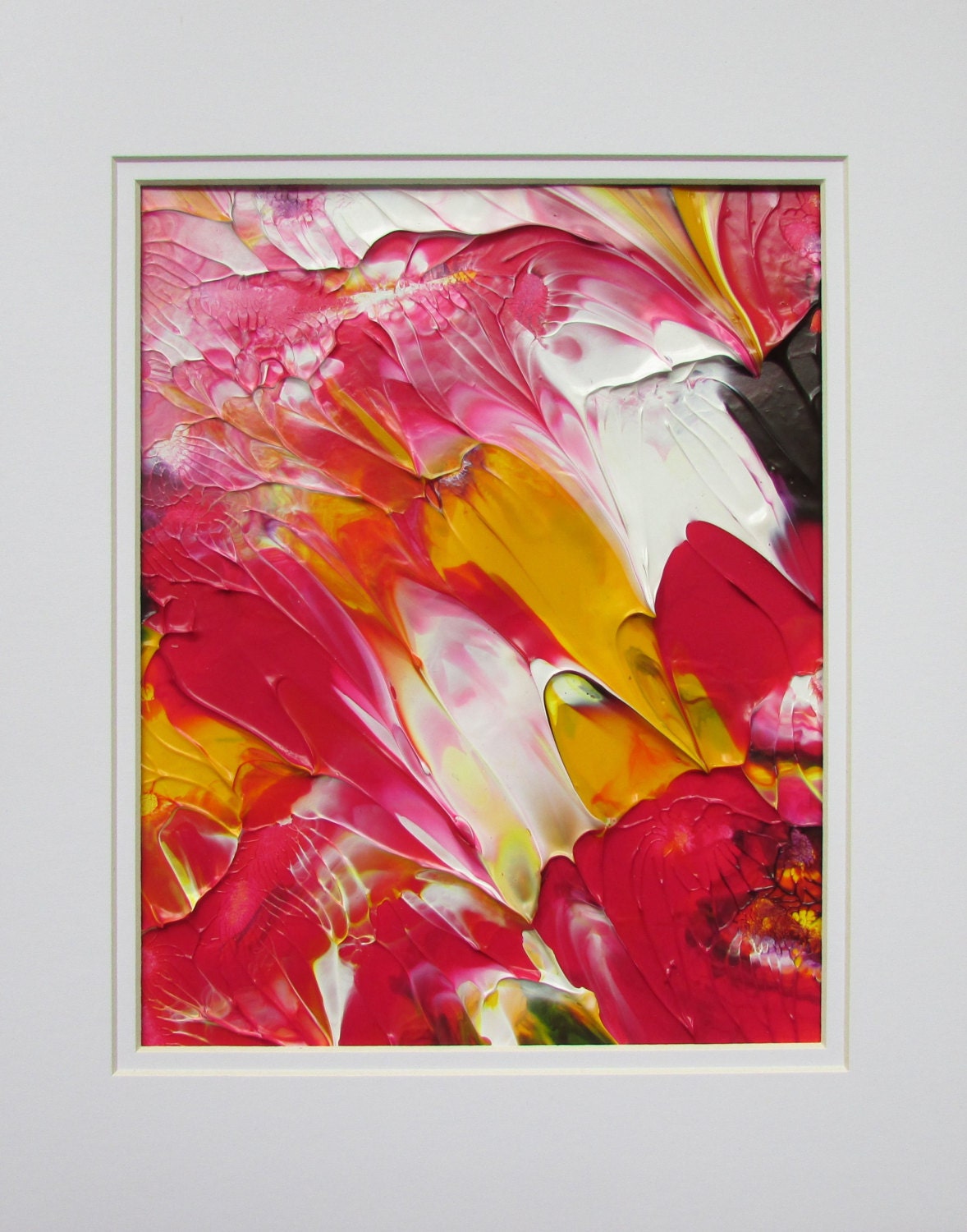 Summer Party Acrylic Abstract Painting - Etsy