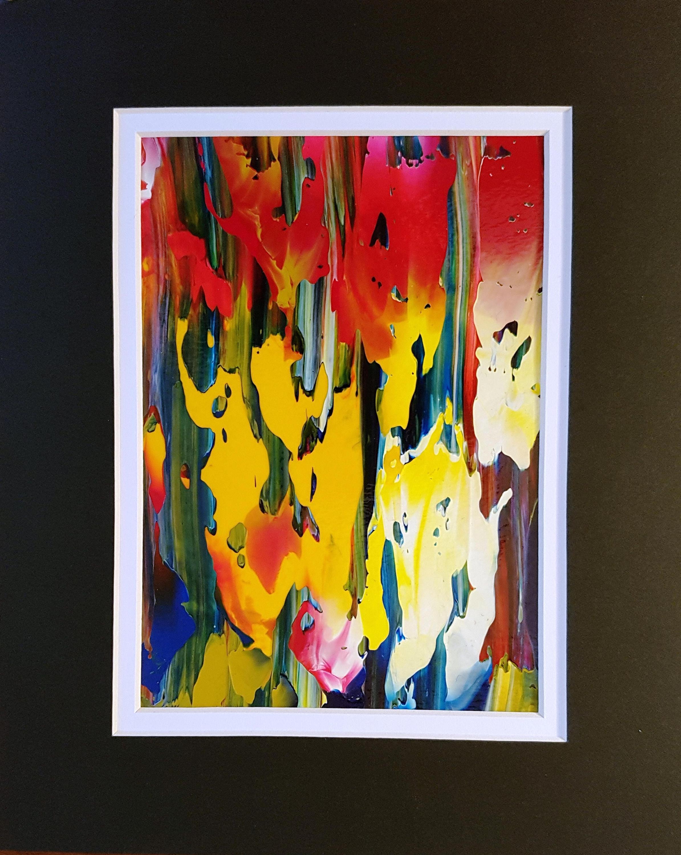 Sunset Original Abstract Acrylic Painting - Etsy Canada