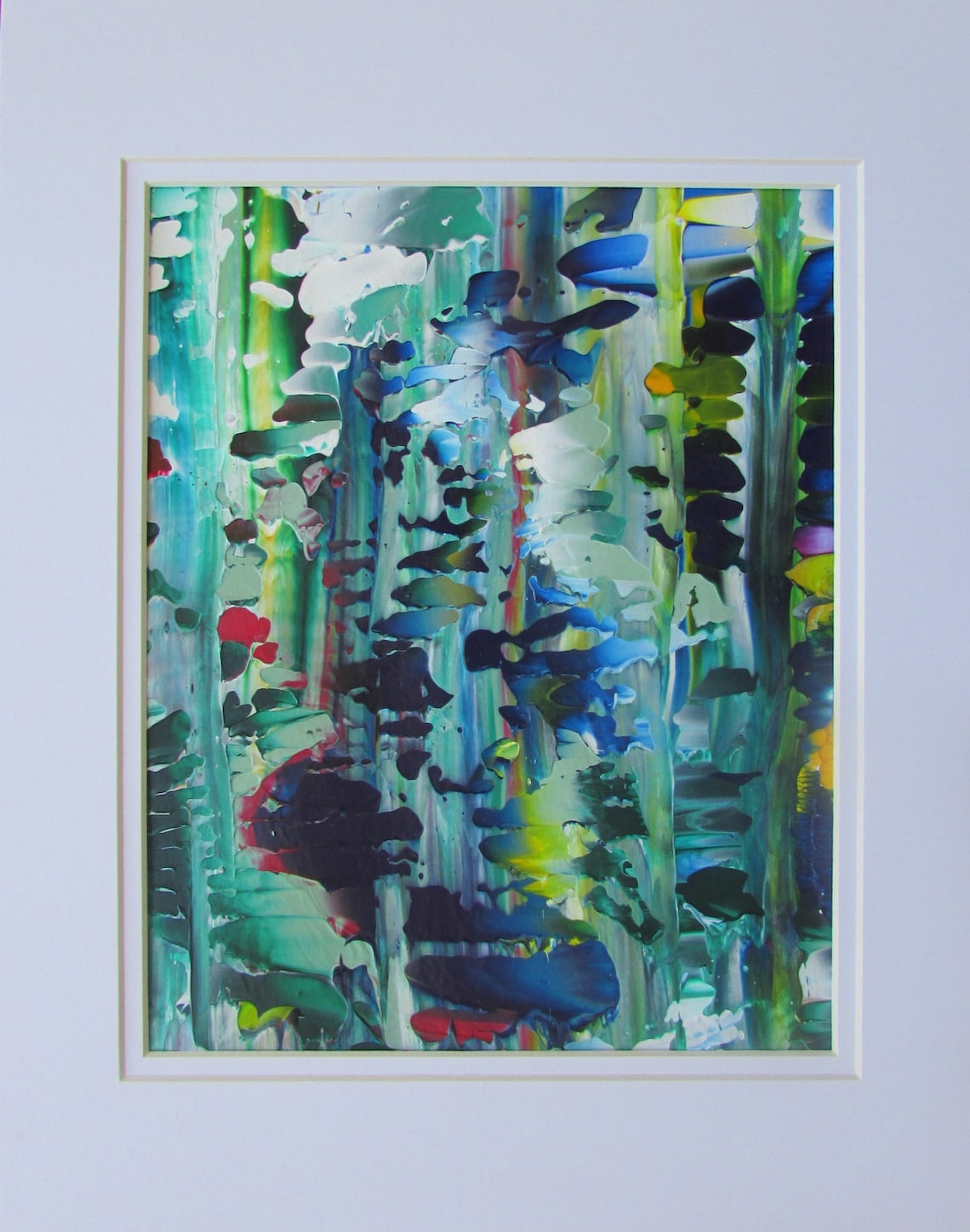 Forest Original Abstract Color Acrylic Painting - Etsy Canada