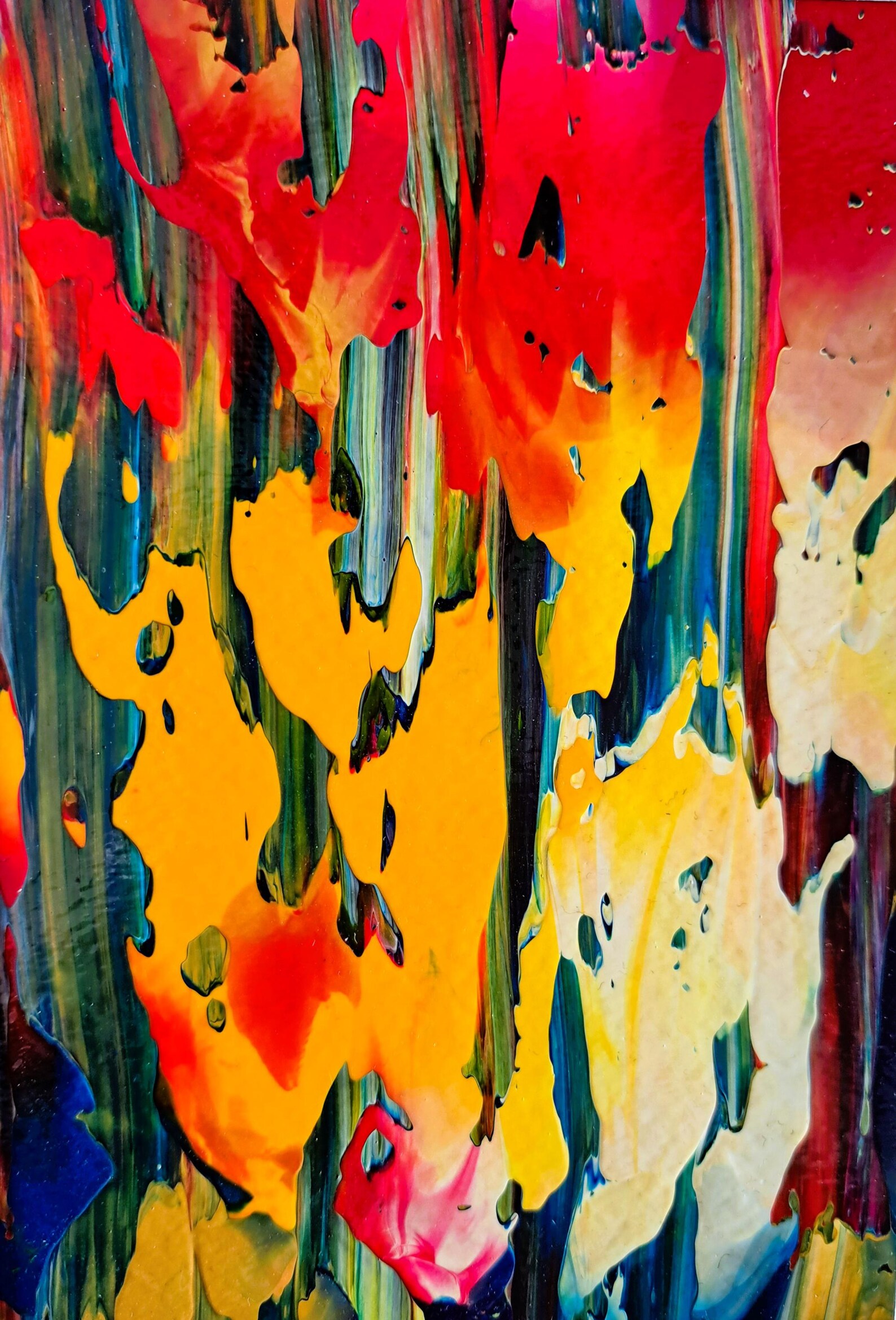 Sunset Original Abstract Acrylic Painting - Etsy Canada