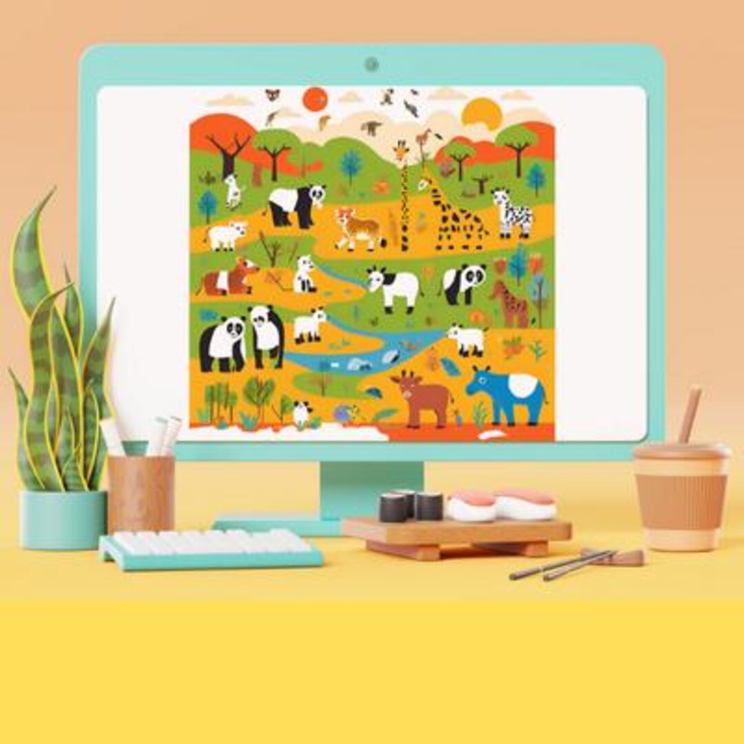 Learning Situation: Animals. - Etsy