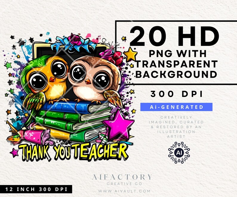 19 Watercolor Teacher Thank You Clipart Bundle, Back to School PNG ...