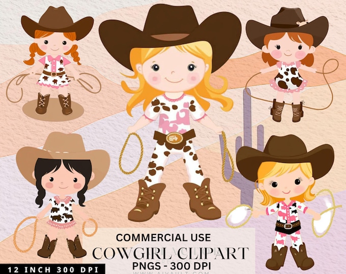 Cowgirl Png, Cowgirl Clipart, Cowboy Clipart, Western Png, Farm Png ...