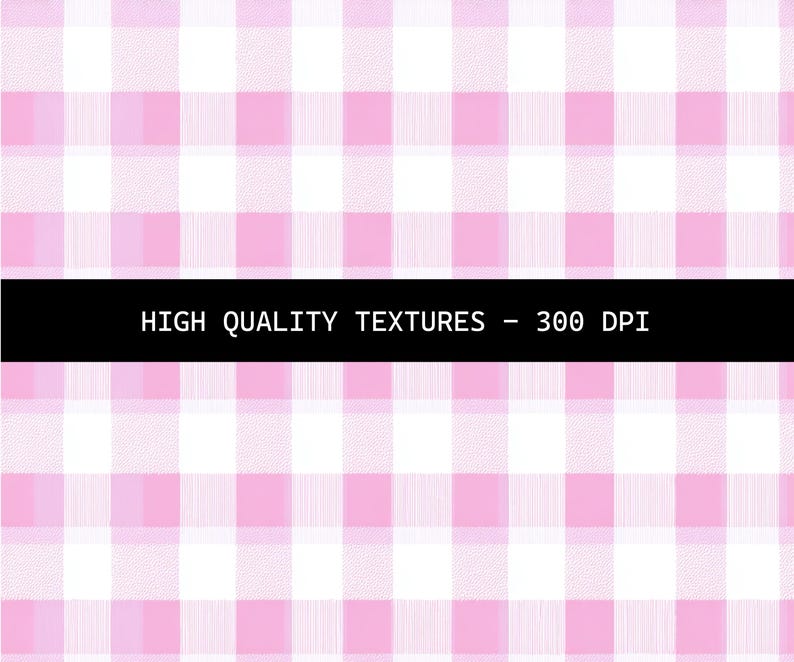 12 Gingham Pink and White Texture Clipart Check Pattern Background ...