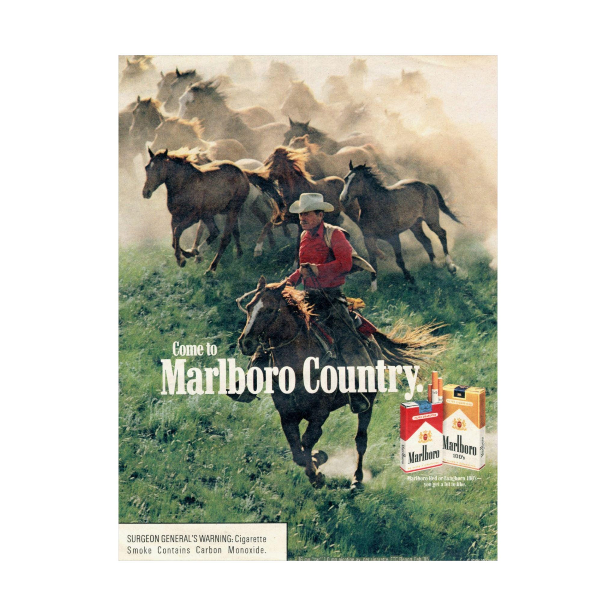Vintage Western Style Ad Posters. - Etsy