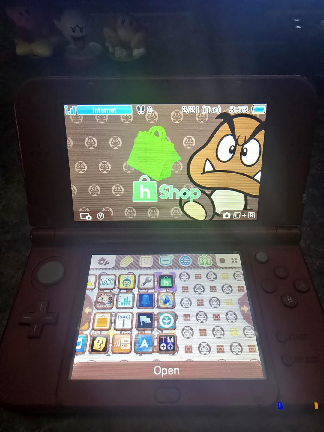 New Nintendo 3DS XL/LL!! Metallic Red. 128gb Sd Card. - Etsy