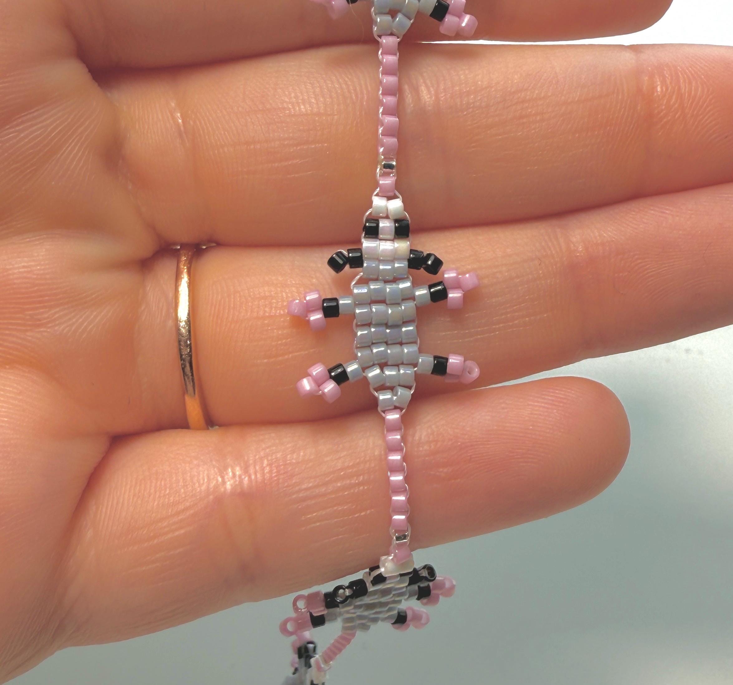 Opossum Bead Bracelet - Etsy