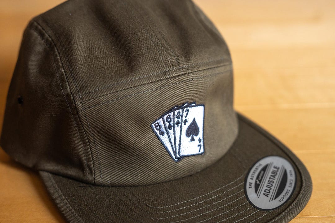 8647 Cards FDT Embroidered 5 Panel Cap - Etsy