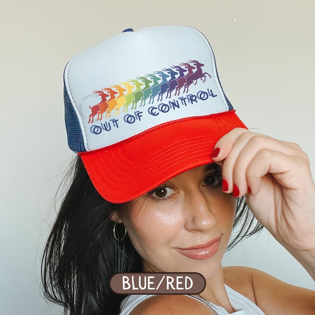 Phish Run Like an Antelope Trucker Hat: Out of Control Shakedown Lot ...