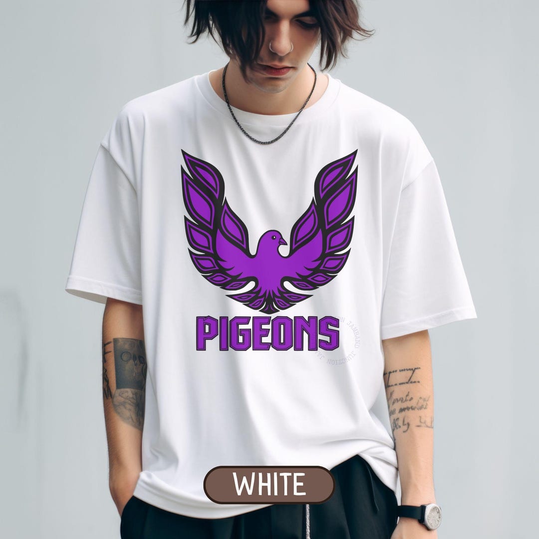 Widespread Panic Pigeons T-shirt, WSP Pigeon Firebird Tshirt, Funny ...
