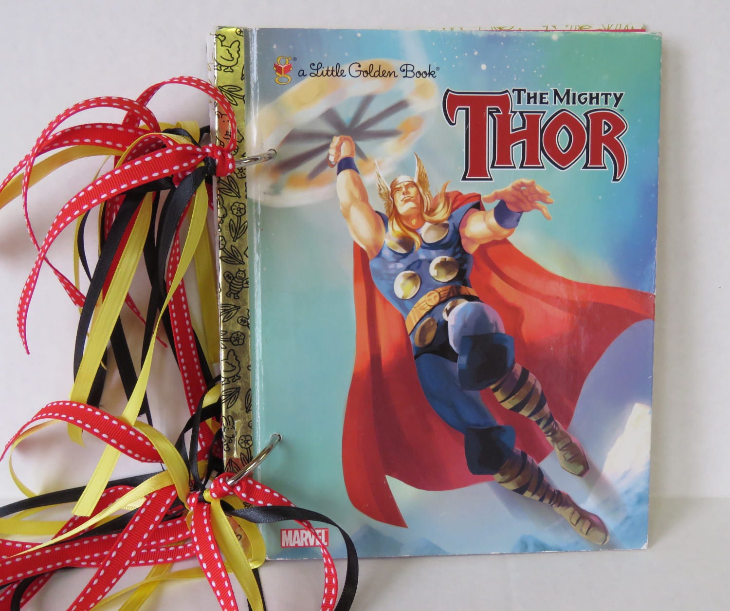 Thor Book, Little Golden Book, Altered Album, Handmade Notebook ...