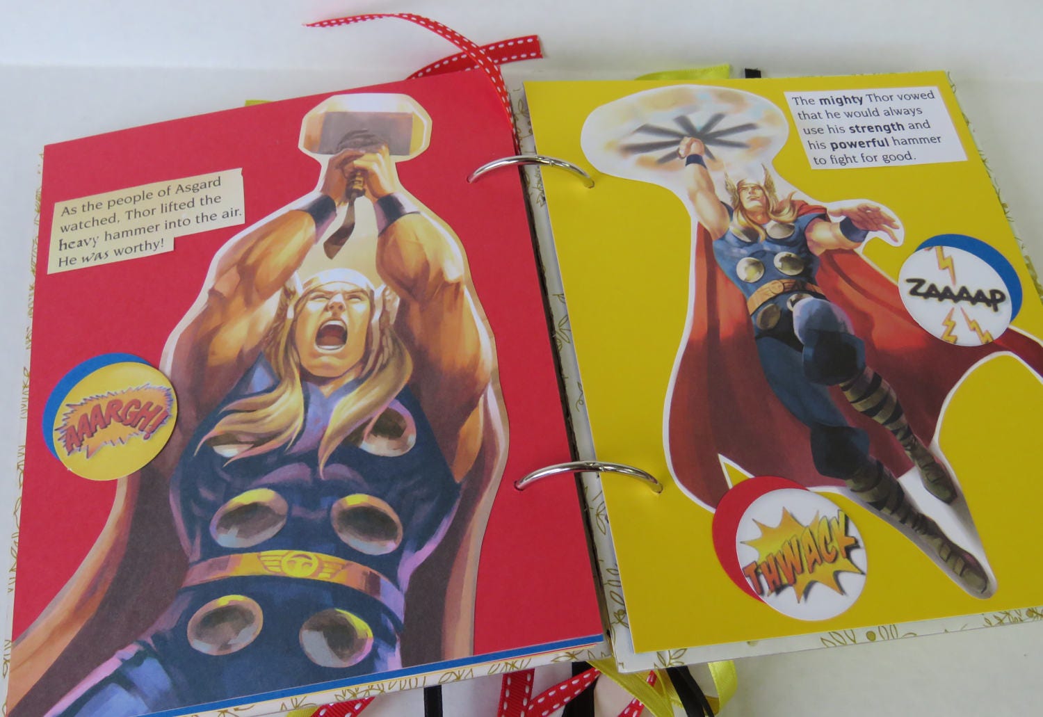 Thor Book, Little Golden Book, Altered Album, Handmade Notebook ...