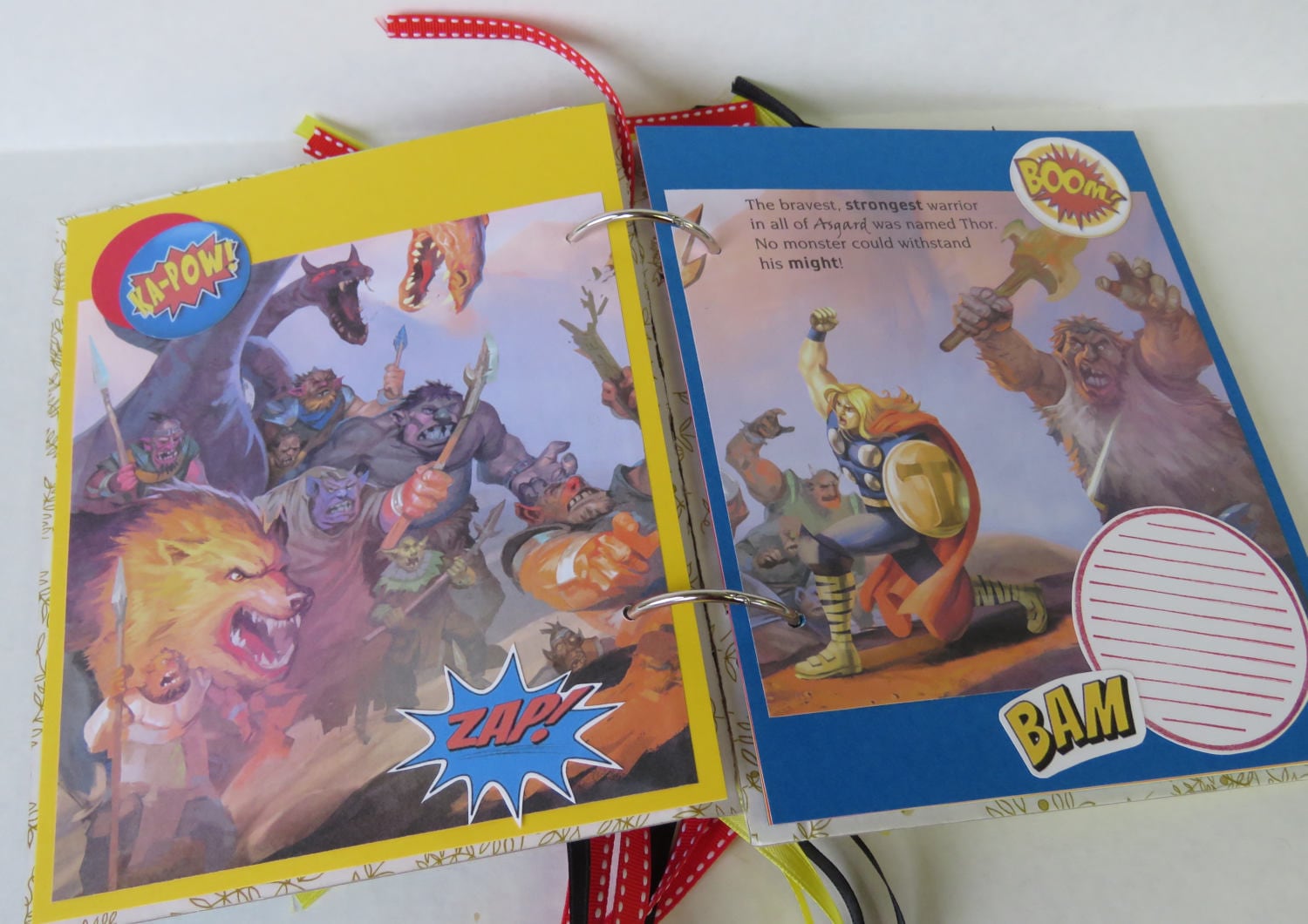 Thor Book, Little Golden Book, Altered Album, Handmade Notebook ...