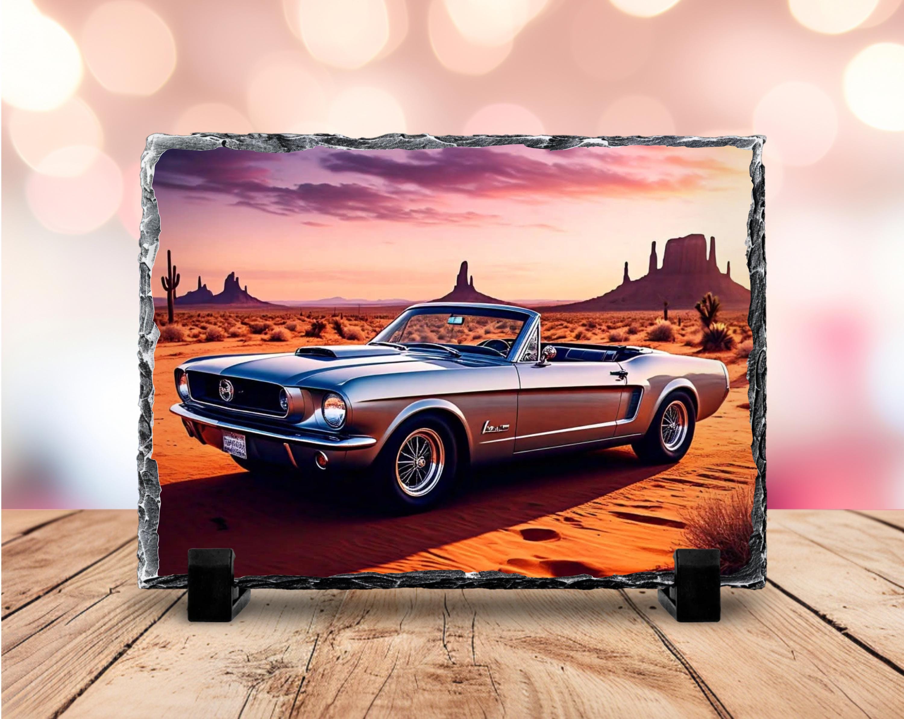 Classic Car Sublimation Slate Rock Photo - Etsy