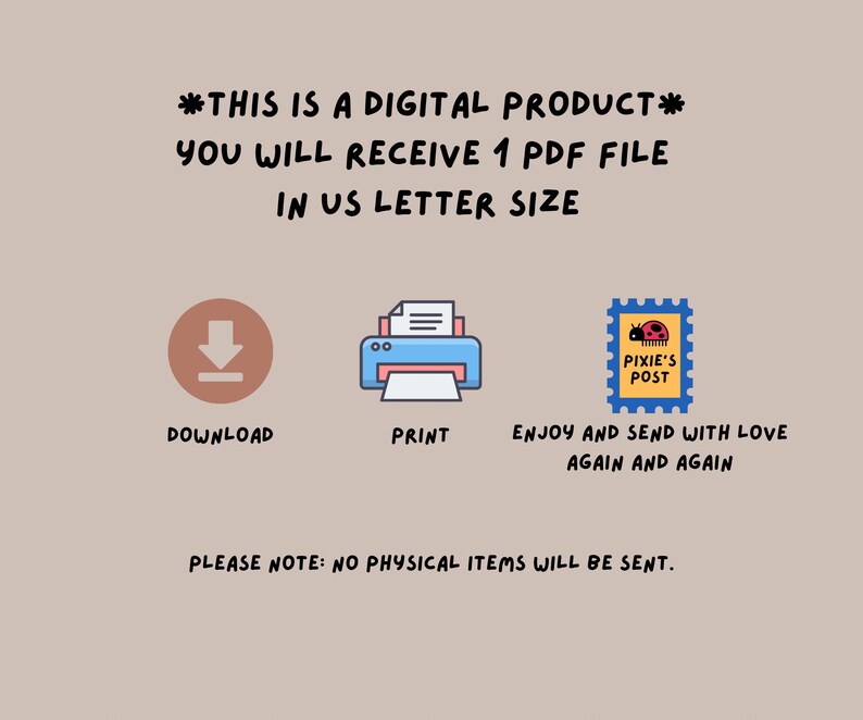 Piggy Pen Pal Letter Kit – Printable Stationery Set for Kids With ...