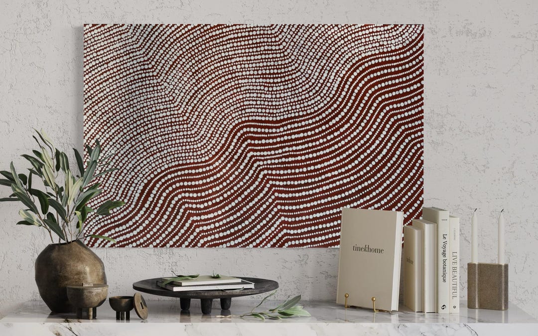 Aboriginal Painting, Hand Painted, Authentic Art, "tali" by Aboriginal ...