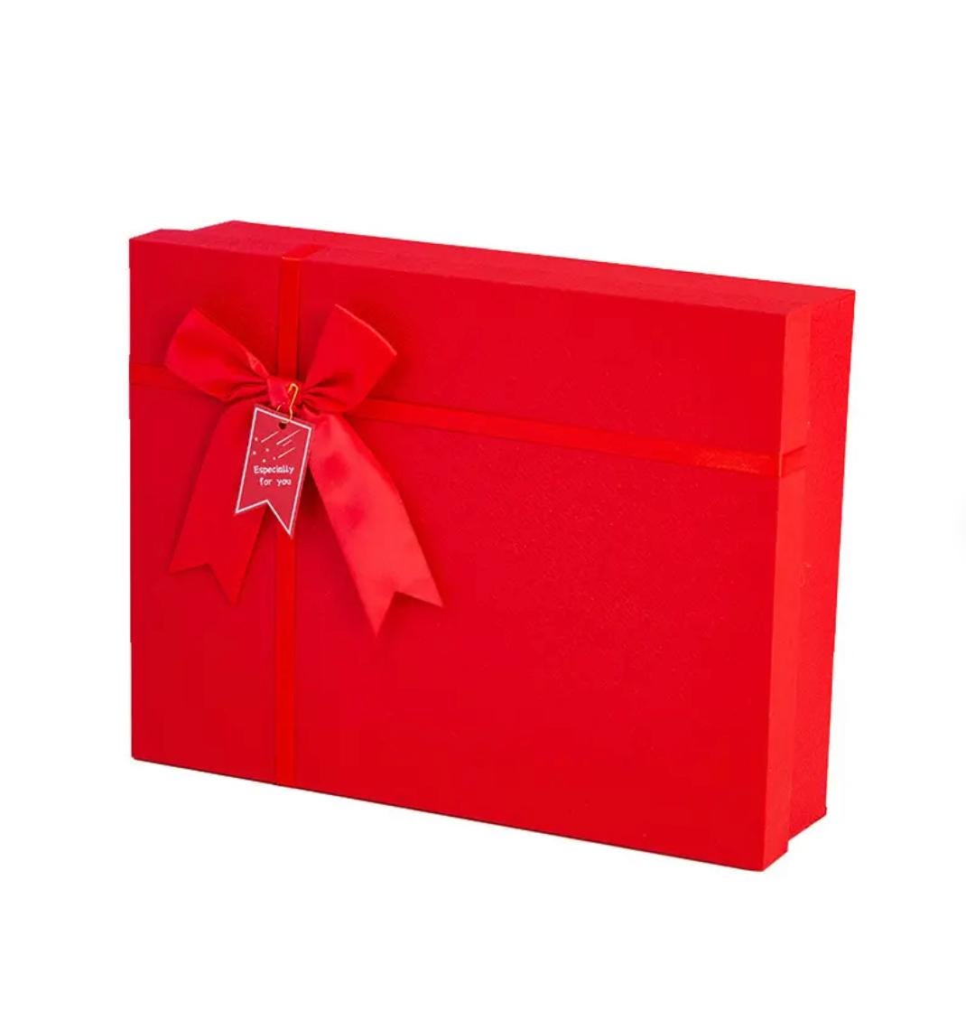 Gift Box With Ribbon | Premium Gift Packaging | Holiday, Birthday ...