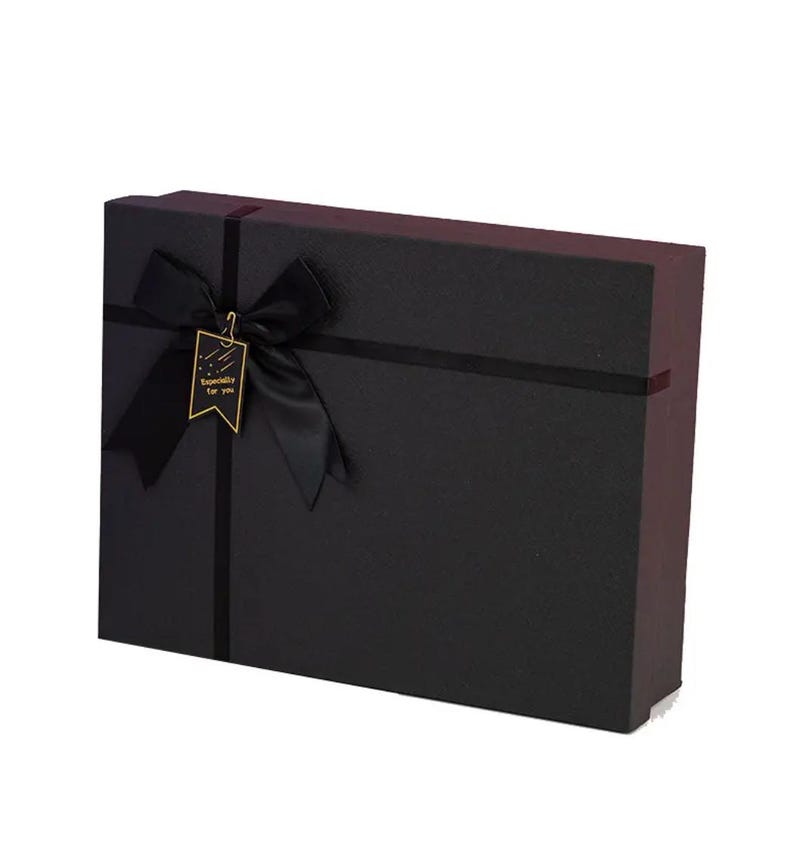 Gift Box With Ribbon | Premium Gift Packaging | Holiday, Birthday ...