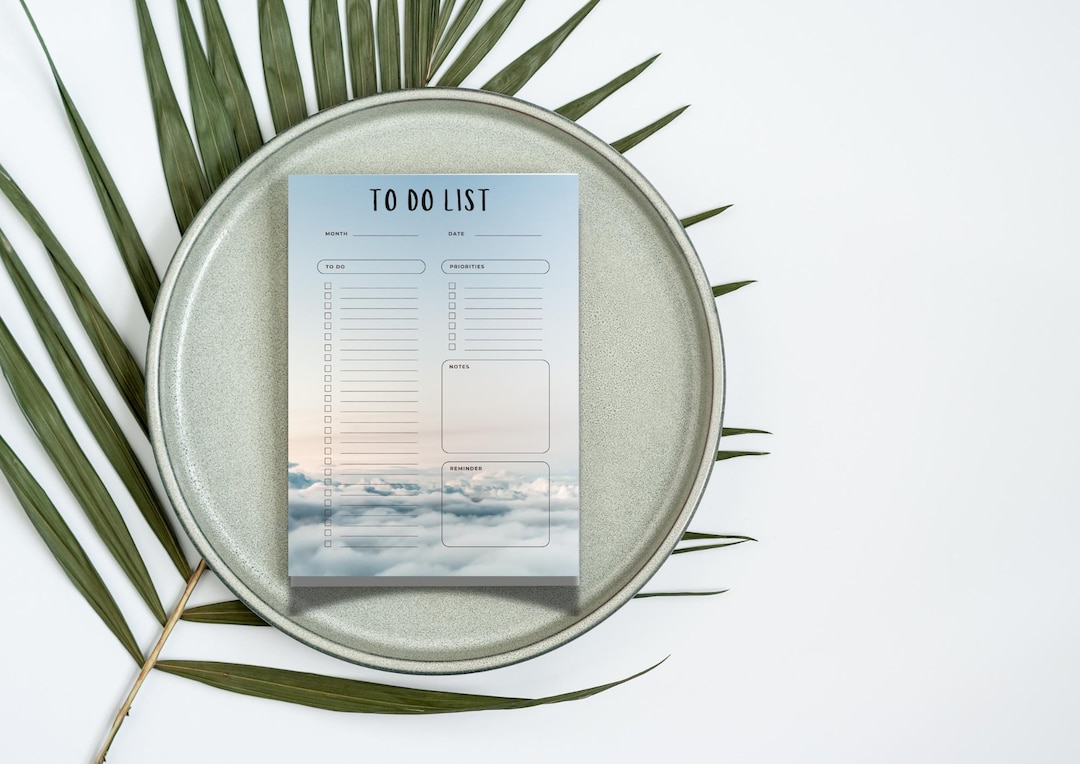 Minimalist to Do List Printable | Daily Task Planner | Aesthetic ...