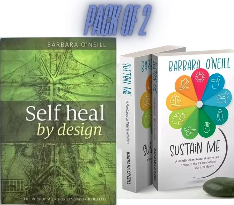 Sustain Me Book & Self Heal by Design Book - Etsy