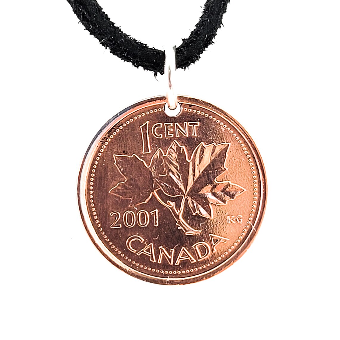 Canadian Coin Necklace 1 Cent Mens Necklace Womens - Etsy