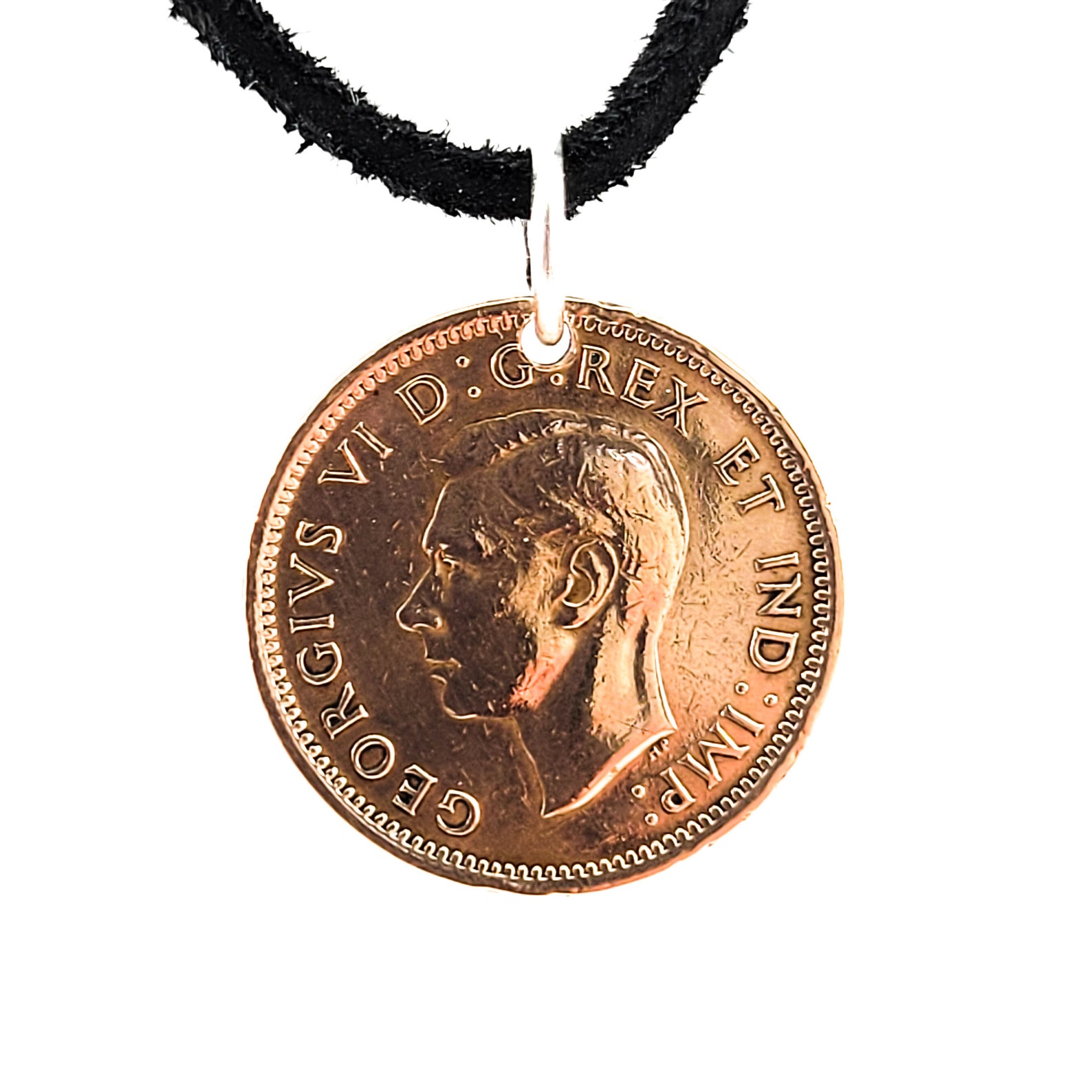 Canadian Coin Necklace, Pendant, 1 Cent, Penny, Mens Necklace, Womens ...