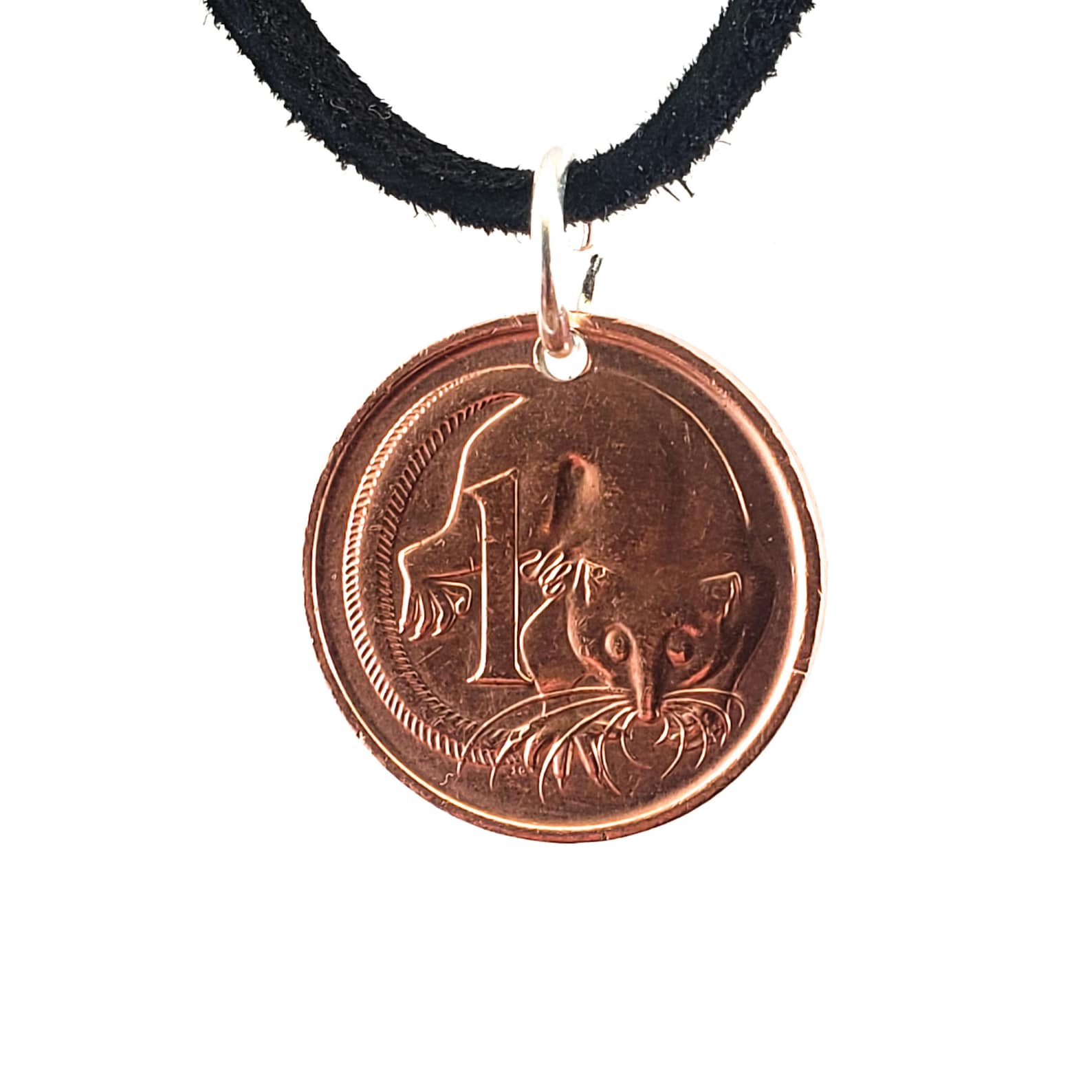 Possum Coin Necklace Australian 1 Cent Coin Pendant - Etsy