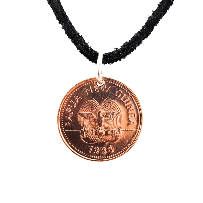 Butterfly Coin Necklace Papua New Guinea 1 Toea Coin - Etsy