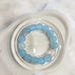 Natural Baby Blue Quartz Bracelet: Calm Communication Crystal, 11mm (6. ...