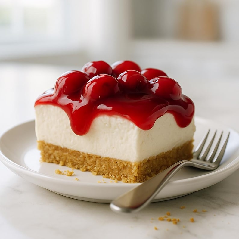 Classic Cherry Delight Recipe | No-bake Graham Cracker Dessert With ...