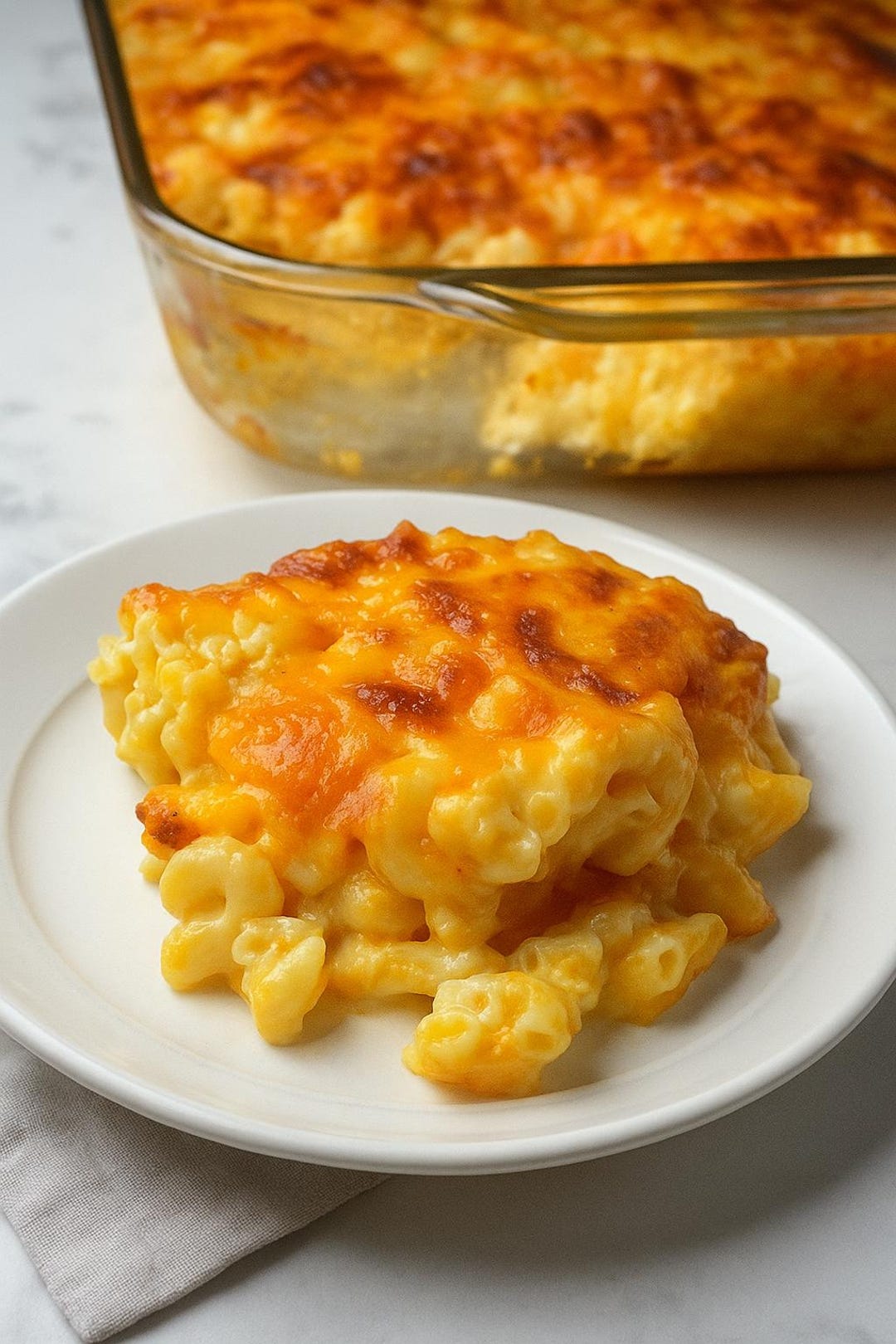 Baked Macaroni and Cheese Recipe | Extra Creamy Southern-style With ...