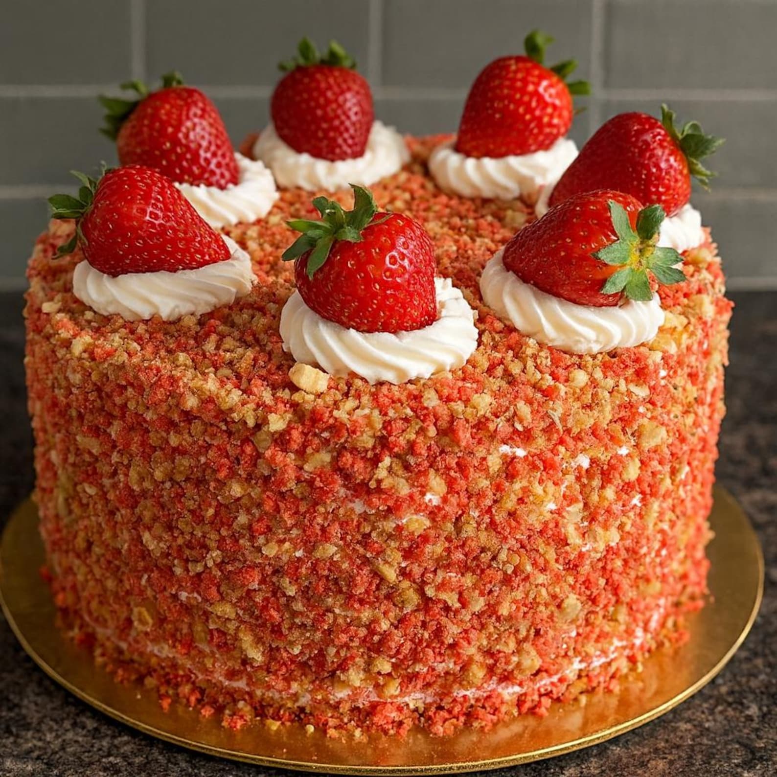 Strawberry Shortcake Cheesecake Recipe | Instant Download | Printable ...