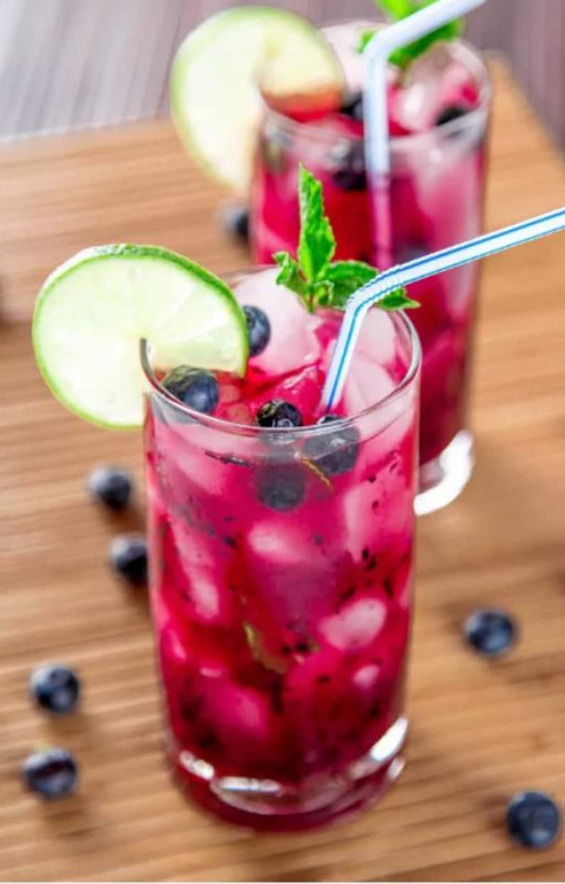 Blueberry Mojito Recipe | Refreshing Summer Cocktail | Easy Homemade ...