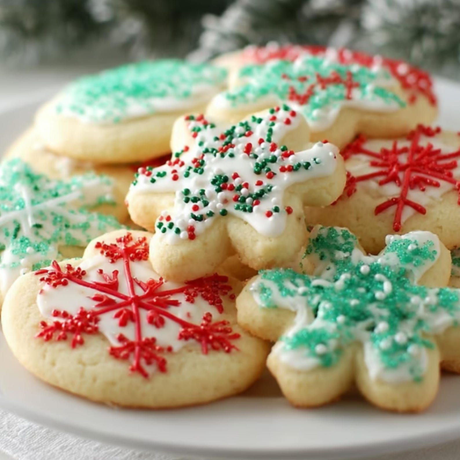 Best Recipe for Soft Christmas Cookies | Easy Holiday Sugar Cookies ...
