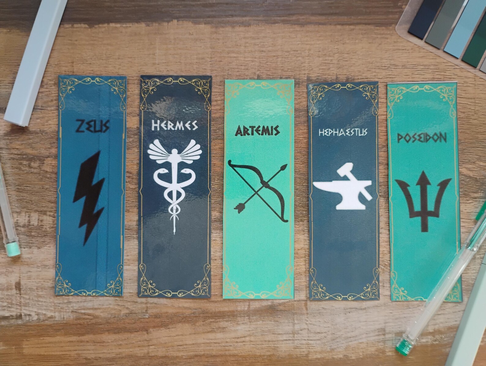 Percy Jackson Bookmark Set: Laminated Demigod Character Quotes - Etsy
