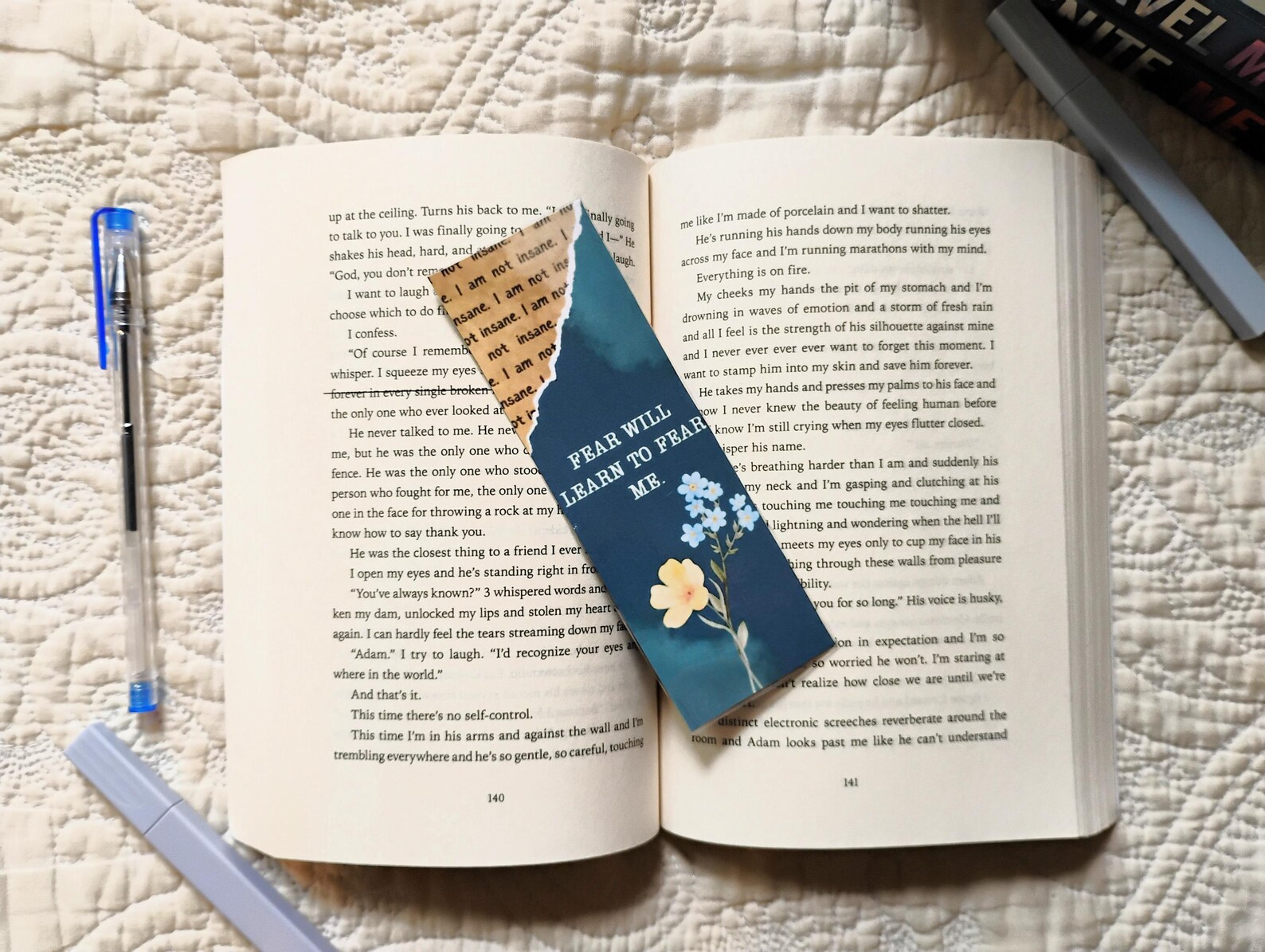 Shatter Me Bookmark Set of 3 | Aesthetic Collage, Song-inspired & Quote ...