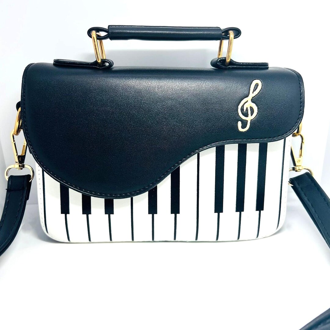 Piano Handbag – Music Bag With Piano Keys Design for Music Lovers - Etsy