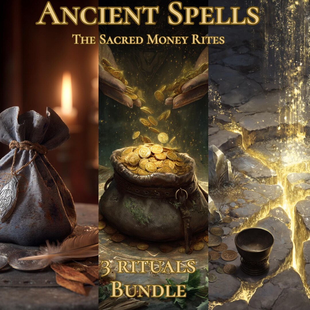 Money Ritual Set—3wealth Spells PDF | Prosperity, Abundance & Fortune ...