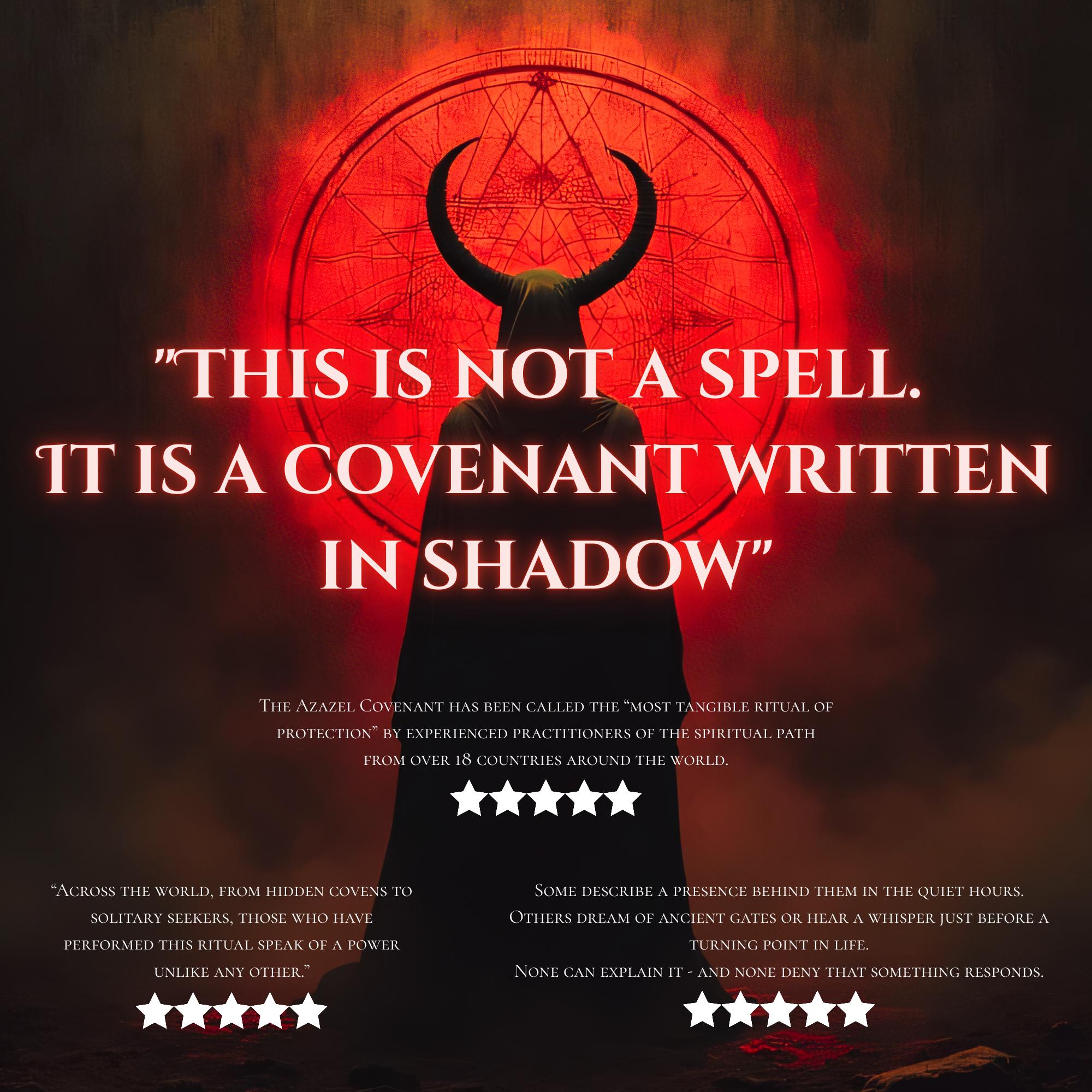 The Covenant of Azazel | Dark Occult Ritual PDF | Ancient Pact Spell ...