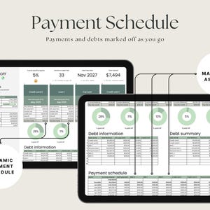 Google Sheets Debt Payoff Planner | Snowball & Avalanche Method Tracker ...
