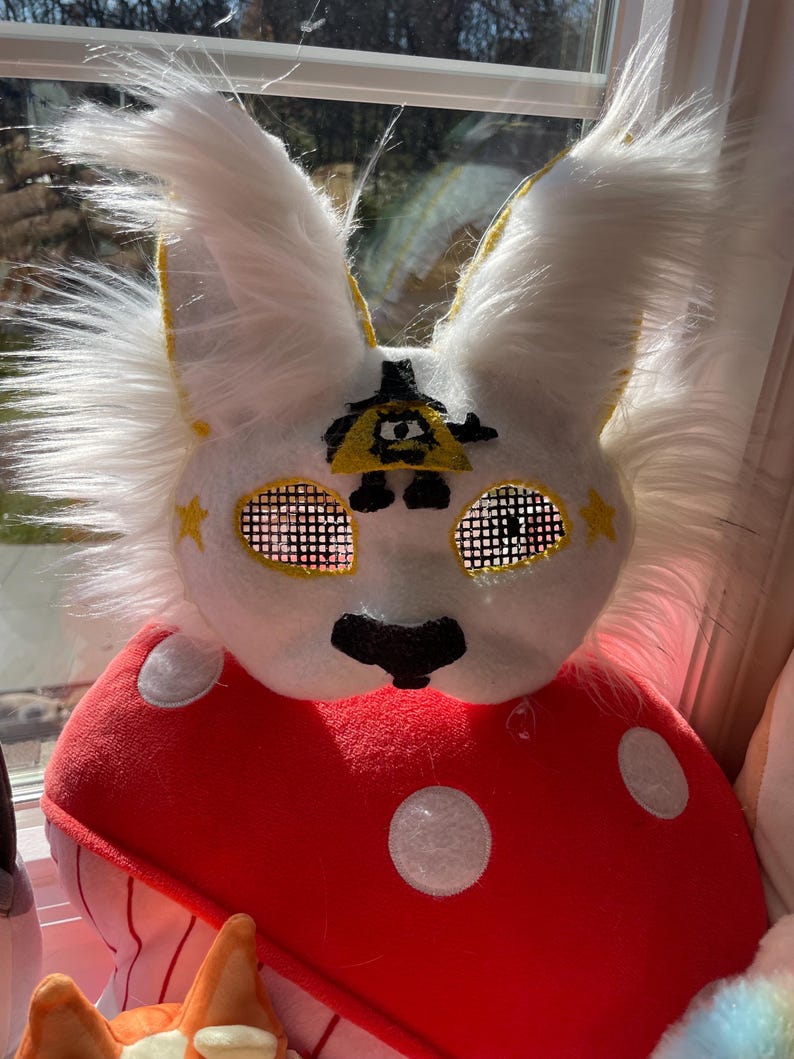 Bill Cipher Therian Cat Mask! - Etsy