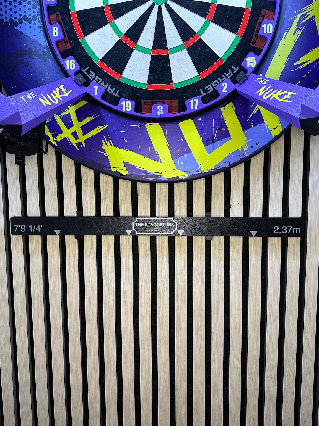 3D Printed Dart Oche / 2.37m – CUSTOM DESIGNS – Easy Assembly Home ...