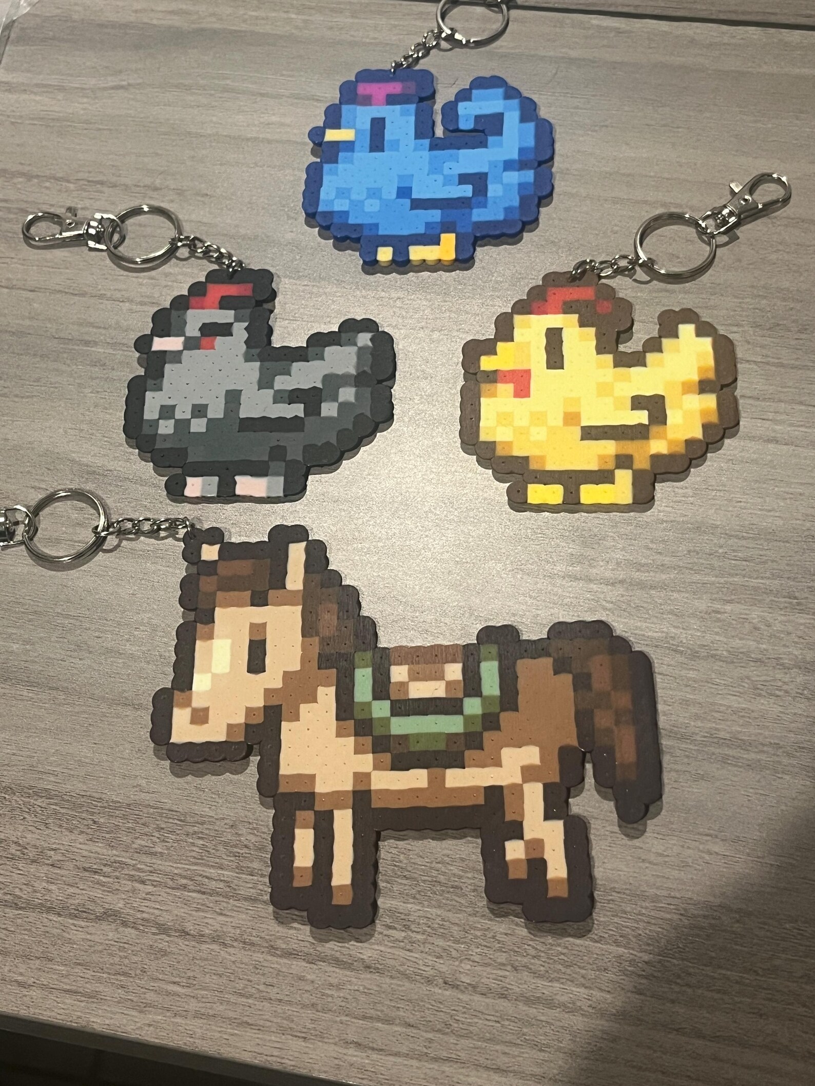 Stardew Valley Perler Sprite Keychains - Etsy