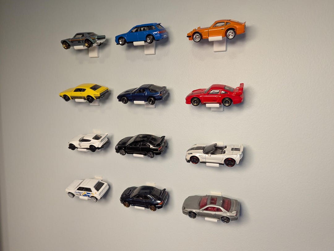Hot Wheels Wall Display | Mount - Etsy
