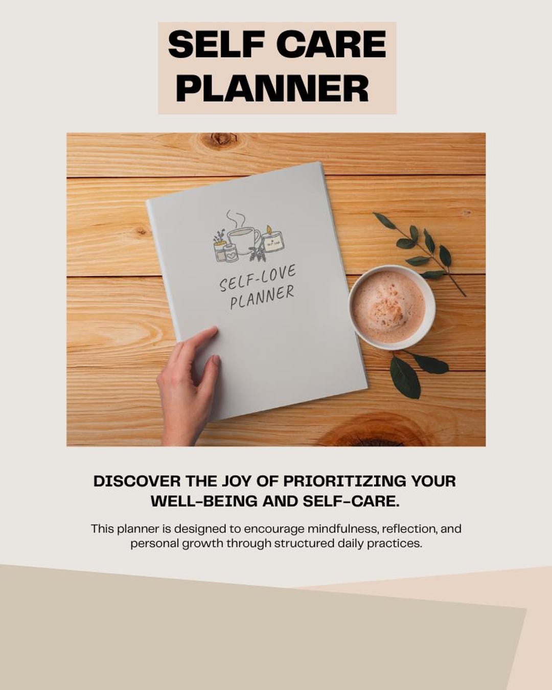 Self Love Planner Printable | Mental Wellness Journal PDF | Self Care ...