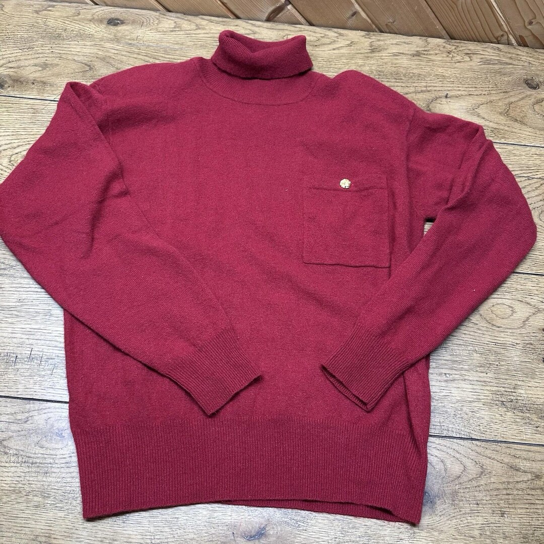 80's Vtg Rena Rowan Saville Lambswool Angora Rabbit L/S Turtleneck ...