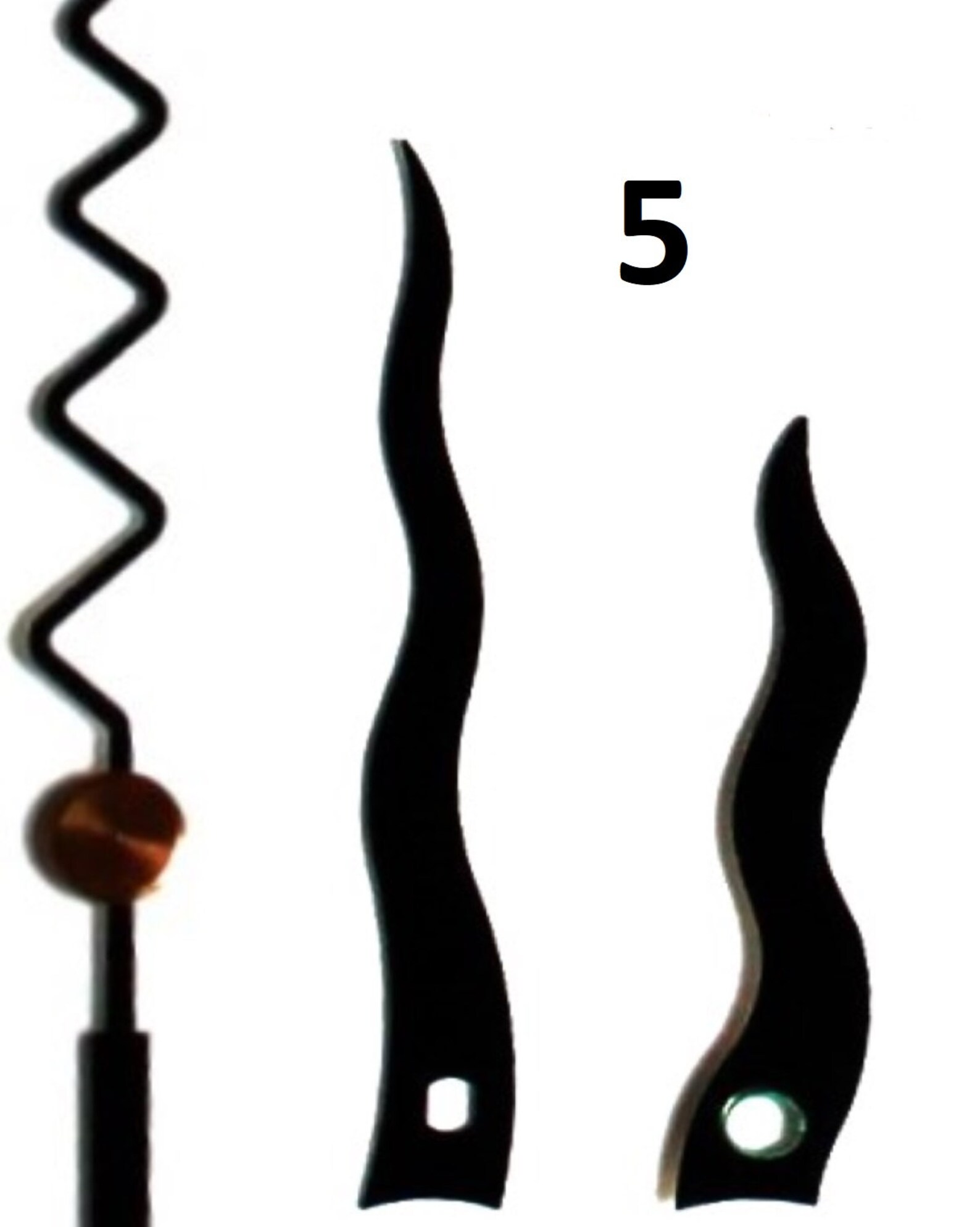 Specialty - Novelty Clock Hands Tools/crayons/silverware/fishing Poles ...